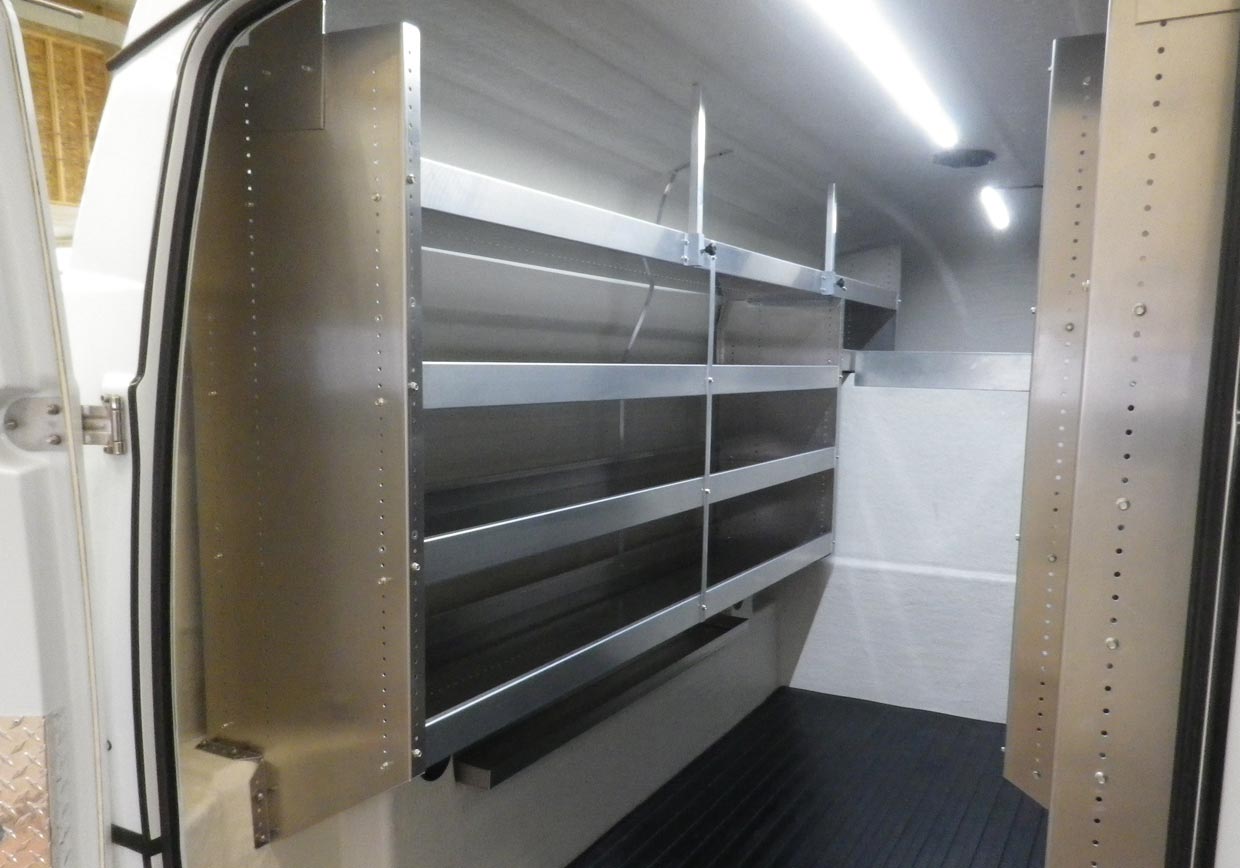 Plumber service truck body inserts the right mobile unit can be.