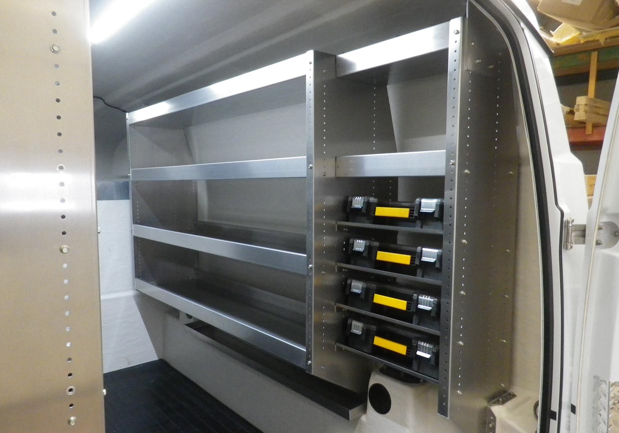 Plumber service truck body inserts the right mobile unit can be.